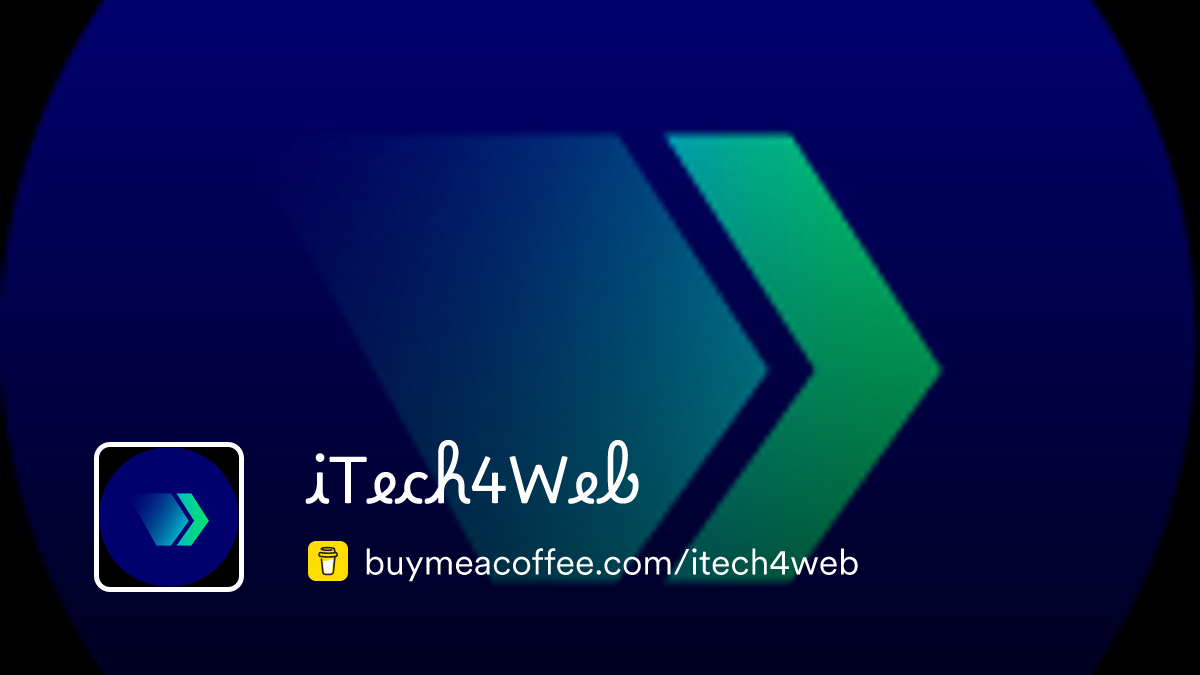 iTech4Web - Buymeacoffee