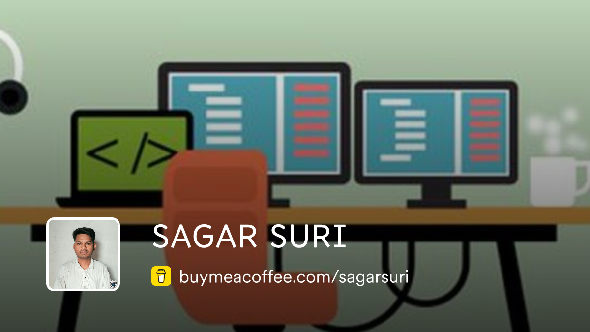 SAGAR SURI - Buymeacoffee