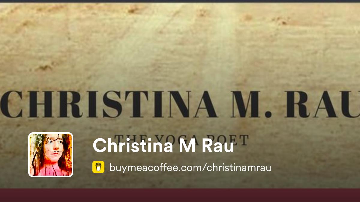 Extras | Christina M Rau - Buymeacoffee
