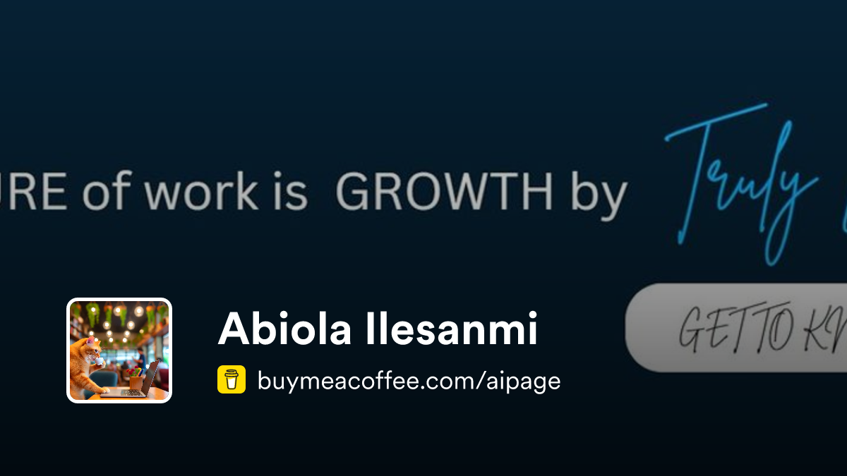 Abiola Ilesanmi - Buymeacoffee