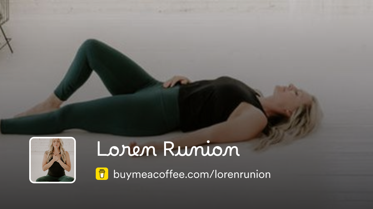 Loren Runion - Buymeacoffee