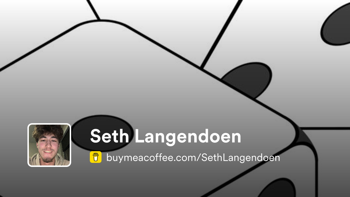 Seth Langendoen - Buymeacoffee