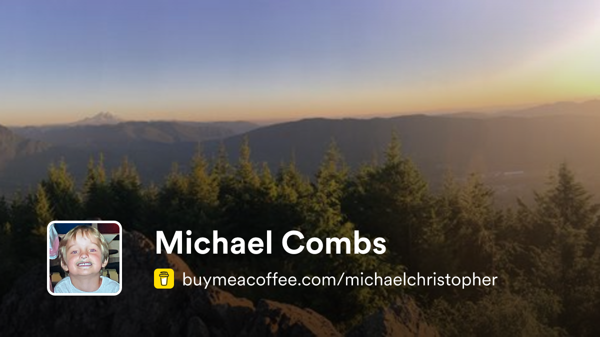 Michael Combs - Buymeacoffee