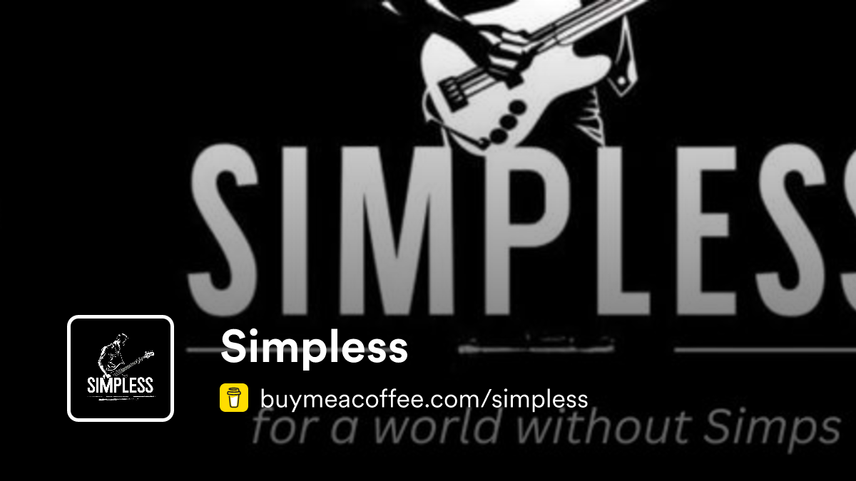 Simpless - Buymeacoffee