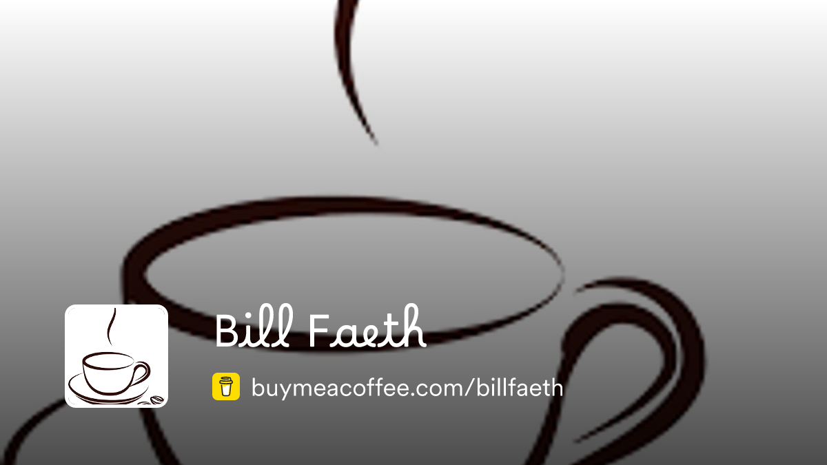 Bill Faeth - Buymeacoffee
