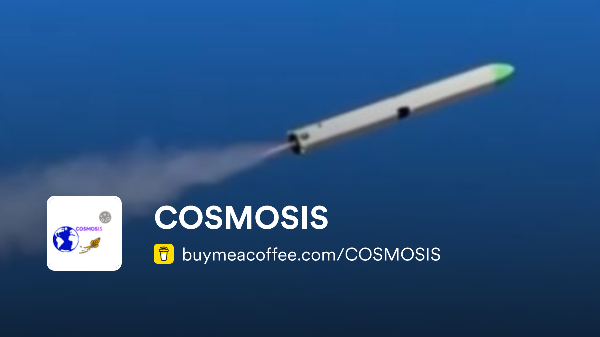 COSMOSIS is building rockets - Buymeacoffee