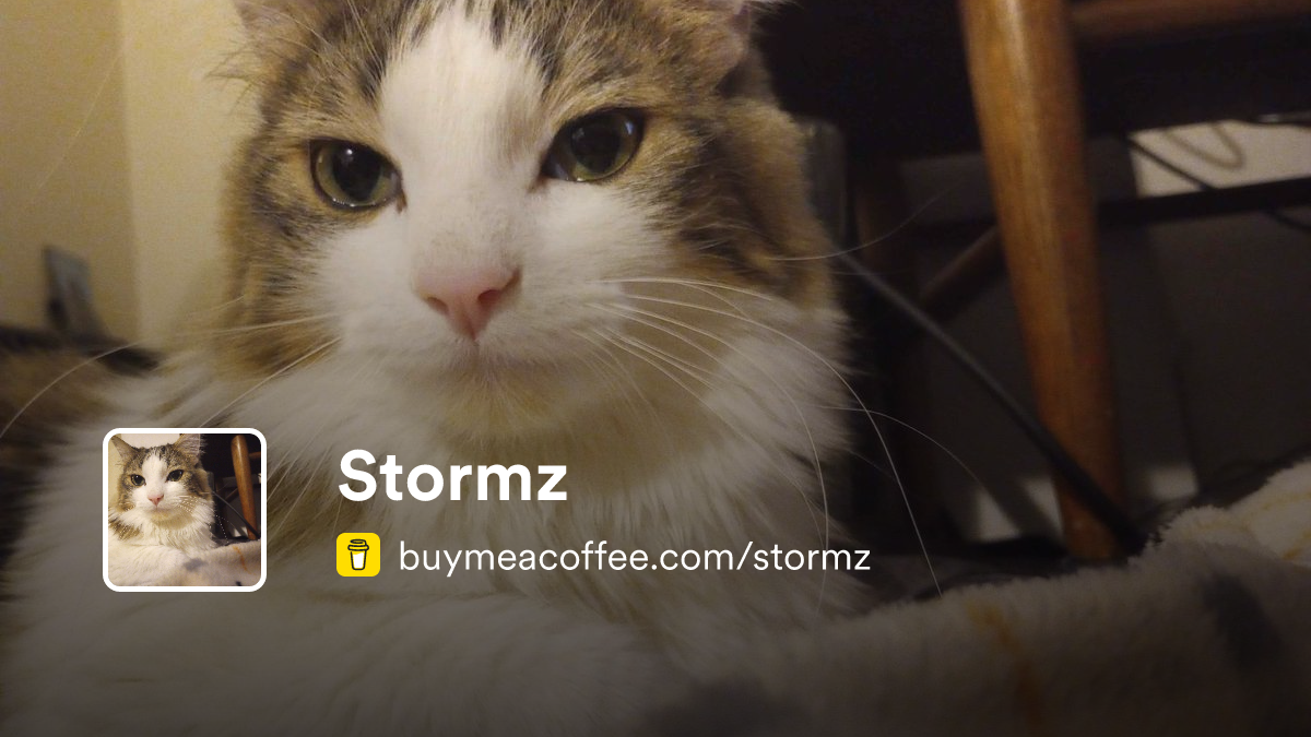 Stormz - Buymeacoffee