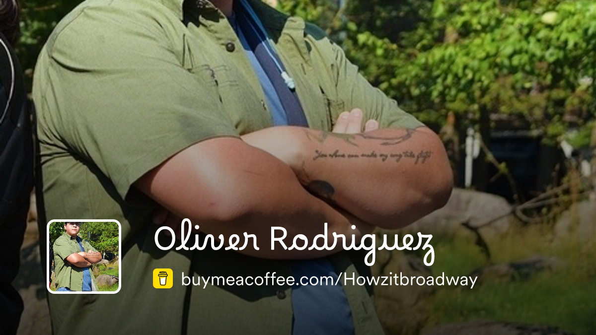 Oliver Rodriguez - Buymeacoffee