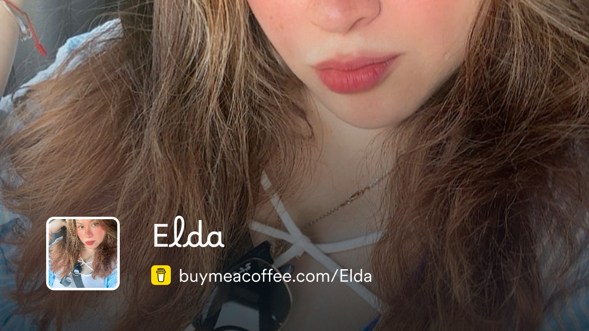 Elda - Buymeacoffee