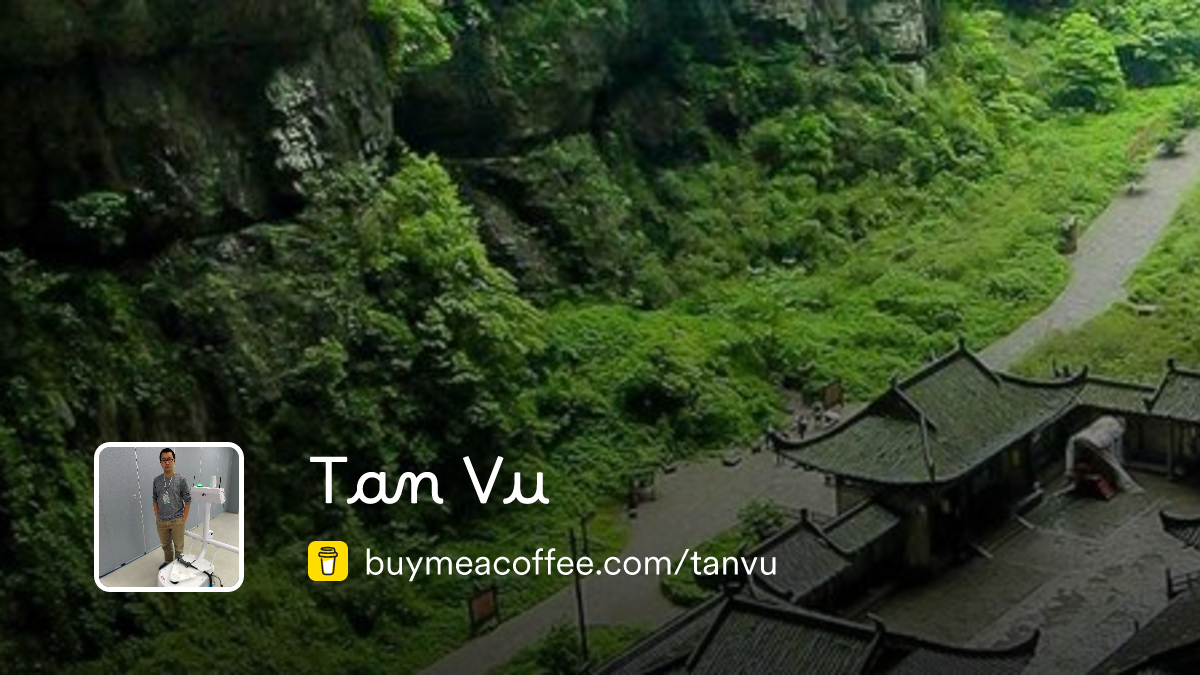 Tan Vu - Buymeacoffee