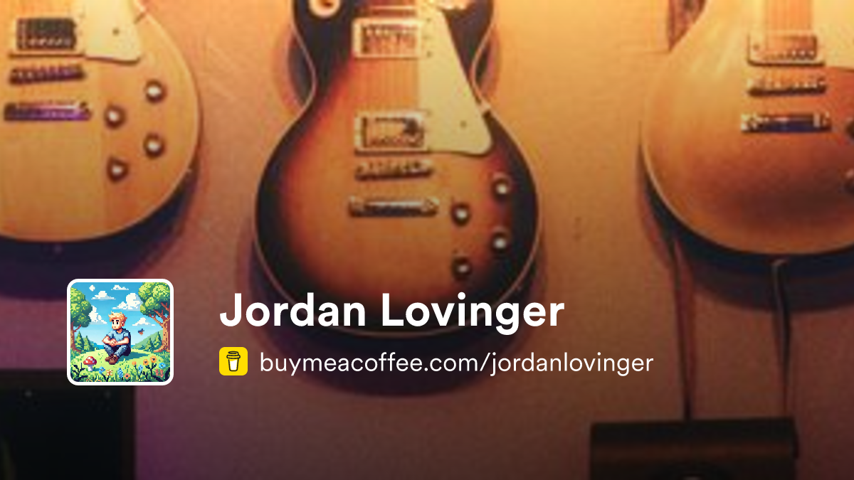 Jordan Lovinger - Buymeacoffee