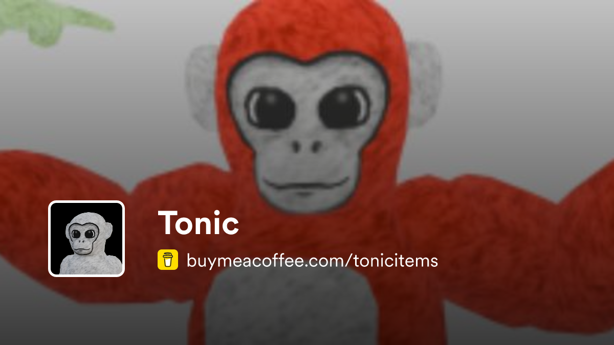 Tonic is Game Projects. - Buymeacoffee