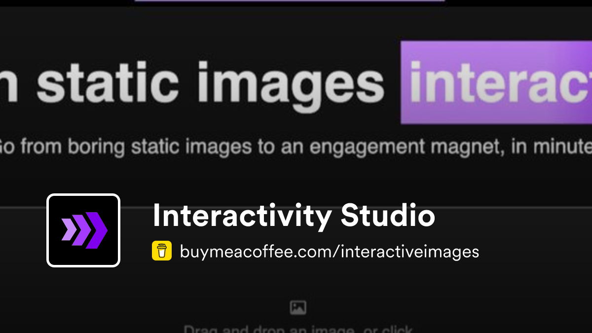 Interactivity Studio - Buymeacoffee