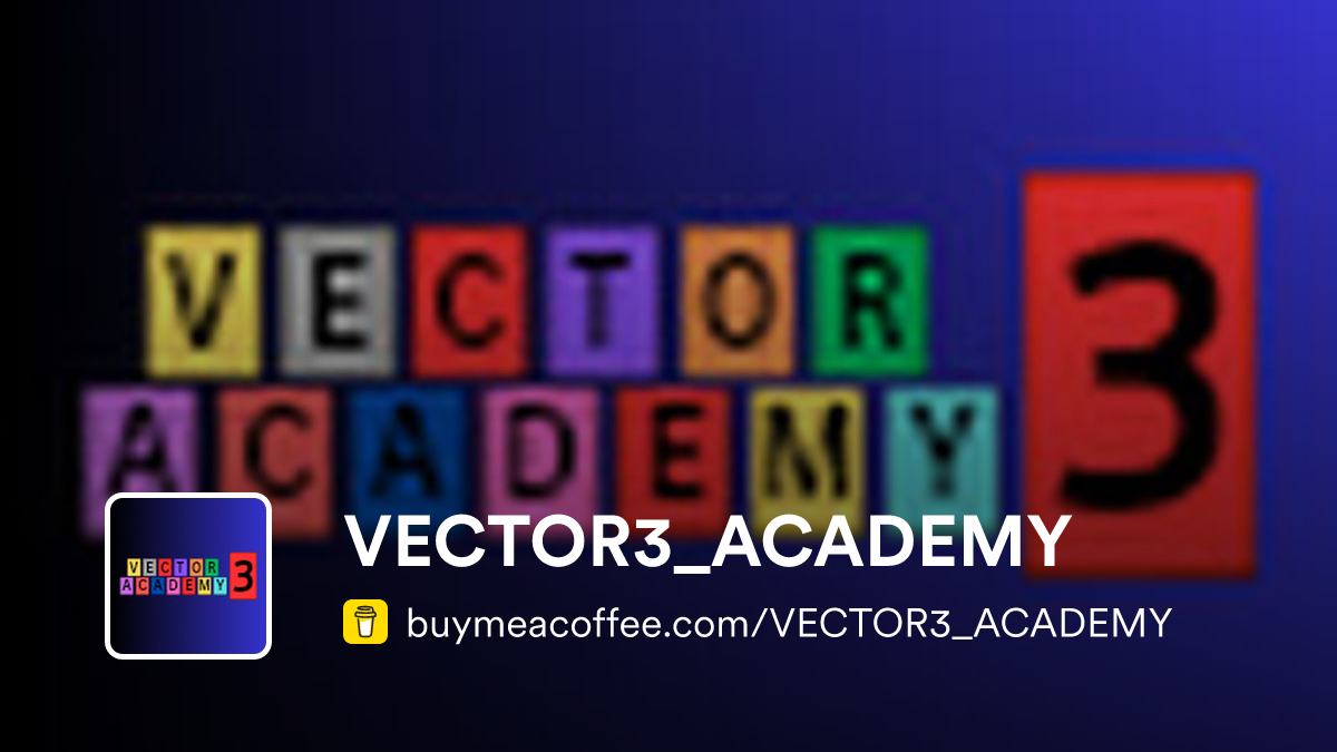 VECTOR3_ACADEMY - Buymeacoffee