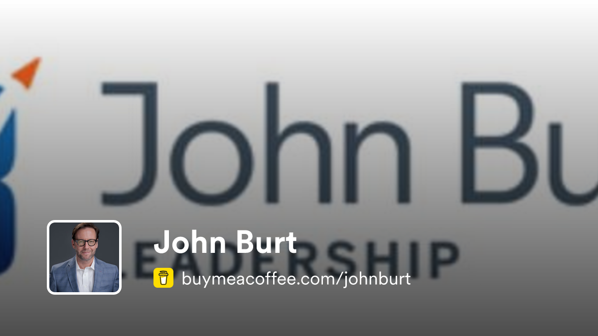 John Burt is An awesome coaching experience! - Buymeacoffee