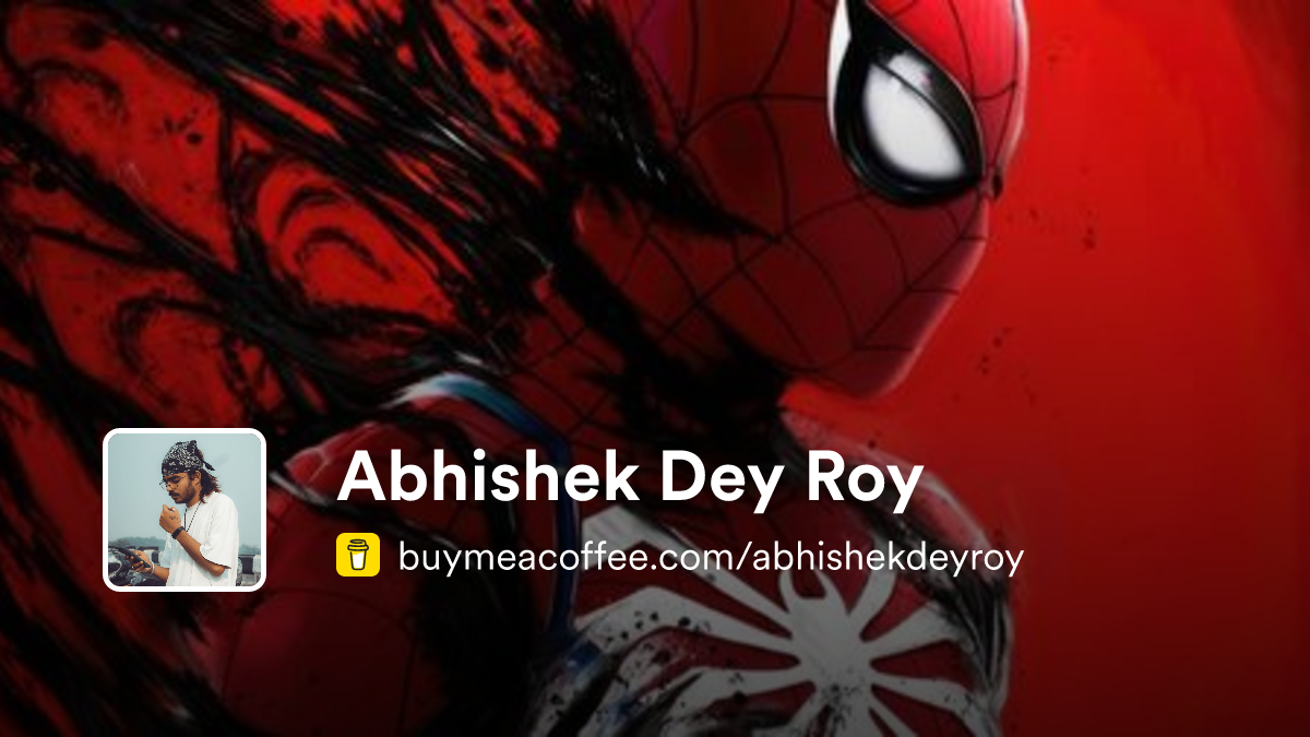 Abhishek Dey Roy - Buymeacoffee