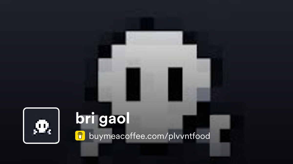 bri gaol - Buymeacoffee