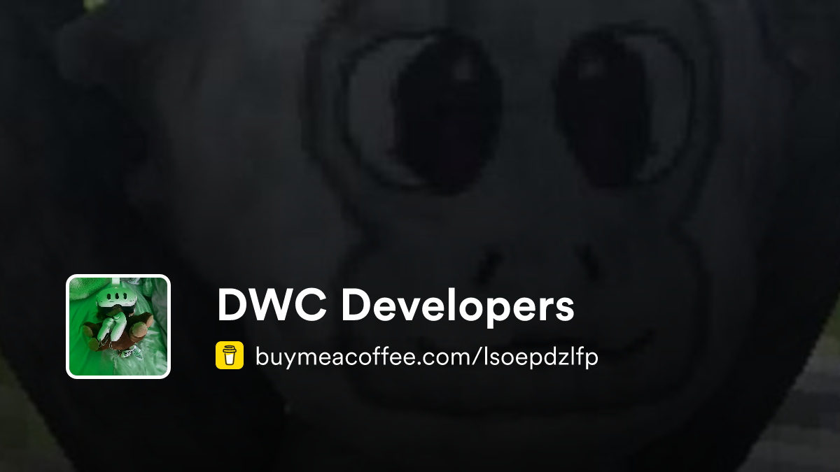 DWC Developers is Model - Buymeacoffee