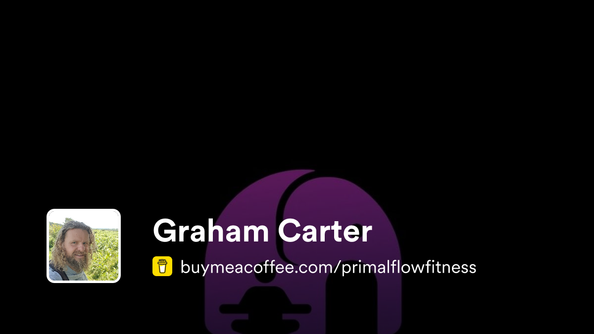 Graham Carter - Buymeacoffee