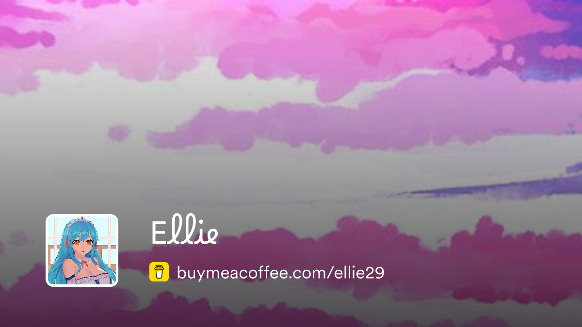 Ellie is developing Discord bots and websites - Buymeacoffee