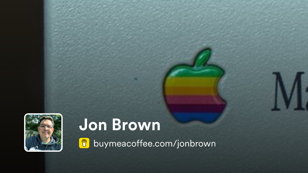 Jon Brown - Buymeacoffee