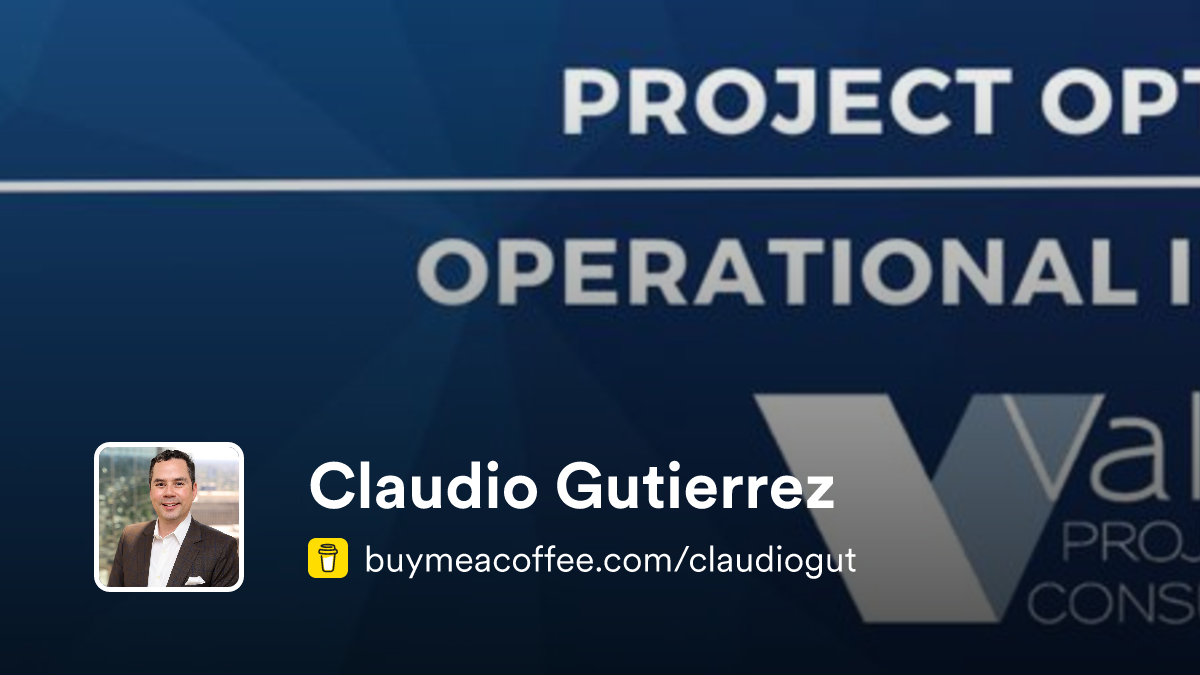 Claudio Gutierrez - Buymeacoffee