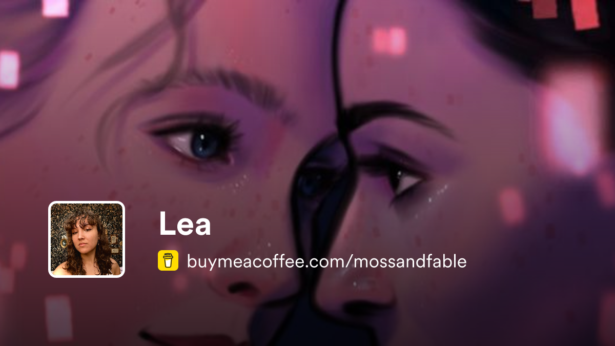 Lea is illustrator - Buymeacoffee