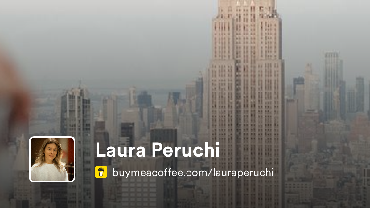 Laura Peruchi - Buymeacoffee