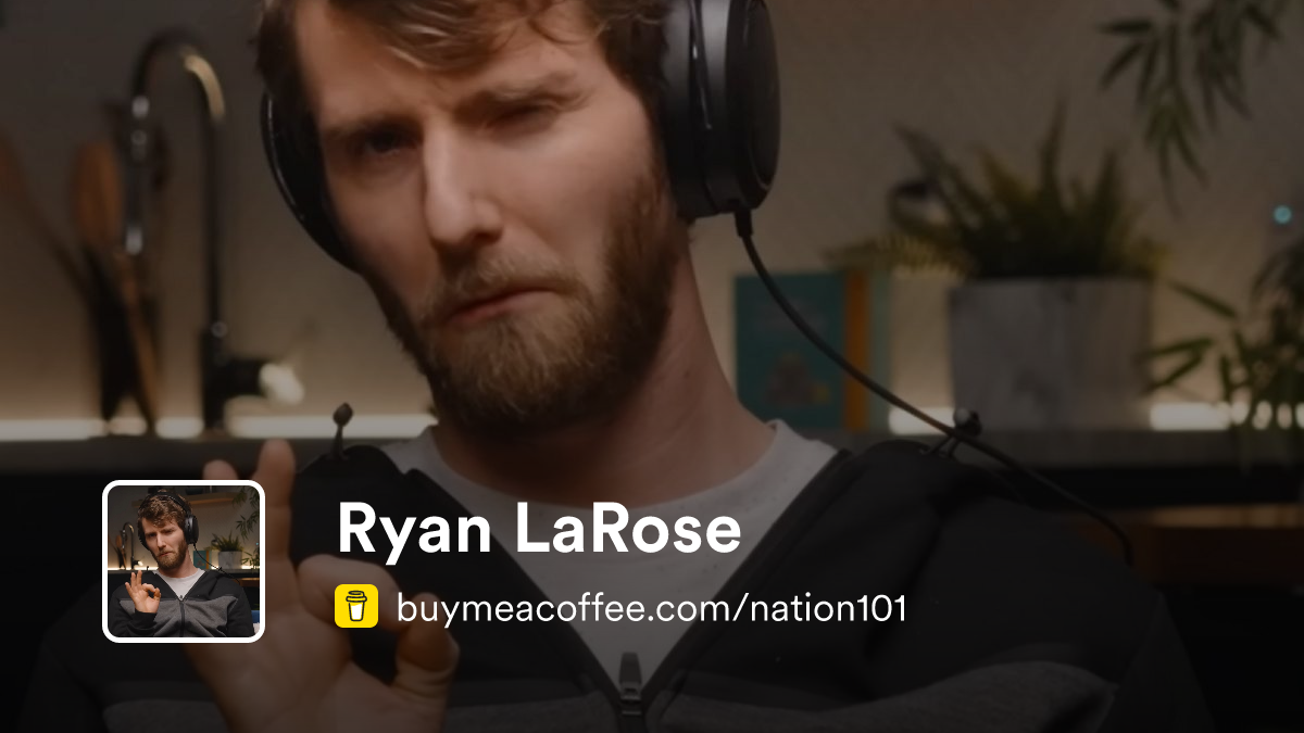 Ryan LaRose - Buymeacoffee