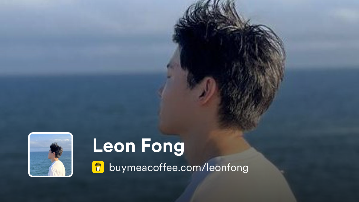 Leon Fong - Buymeacoffee