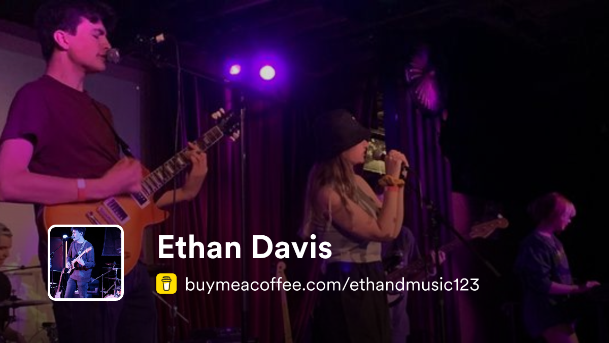 Ethan Davis - Buymeacoffee