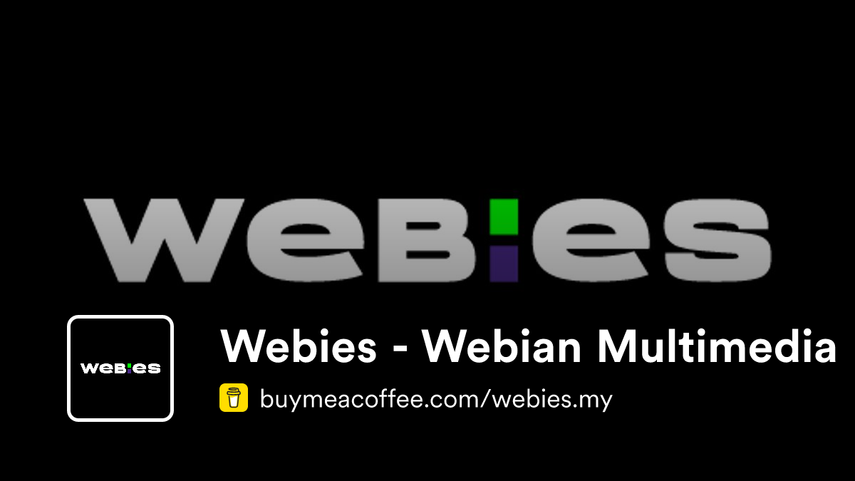 Webies - Webian Multimedia is web technology blog - Buymeacoffee