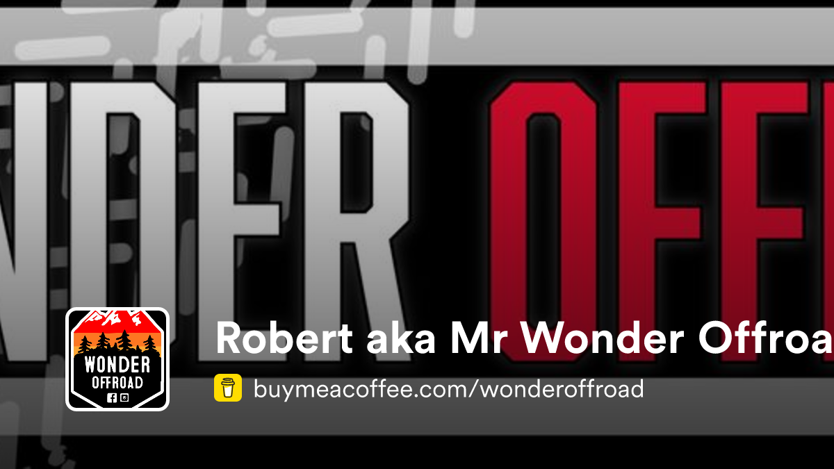 Robert aka Mr Wonder Offroad is creating adventure videos and product review - Buymeacoffee