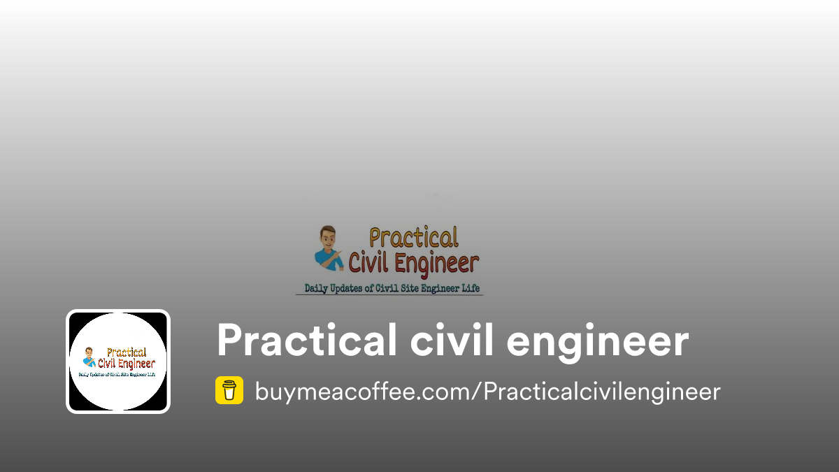 Practical civil engineer - Buymeacoffee