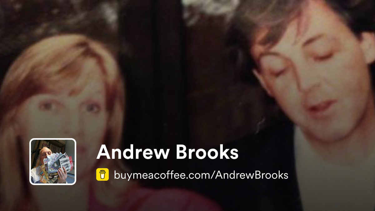 Andrew Brooks - Buymeacoffee