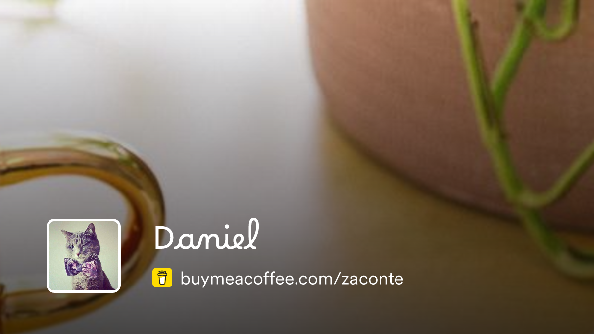 Daniel - Buymeacoffee