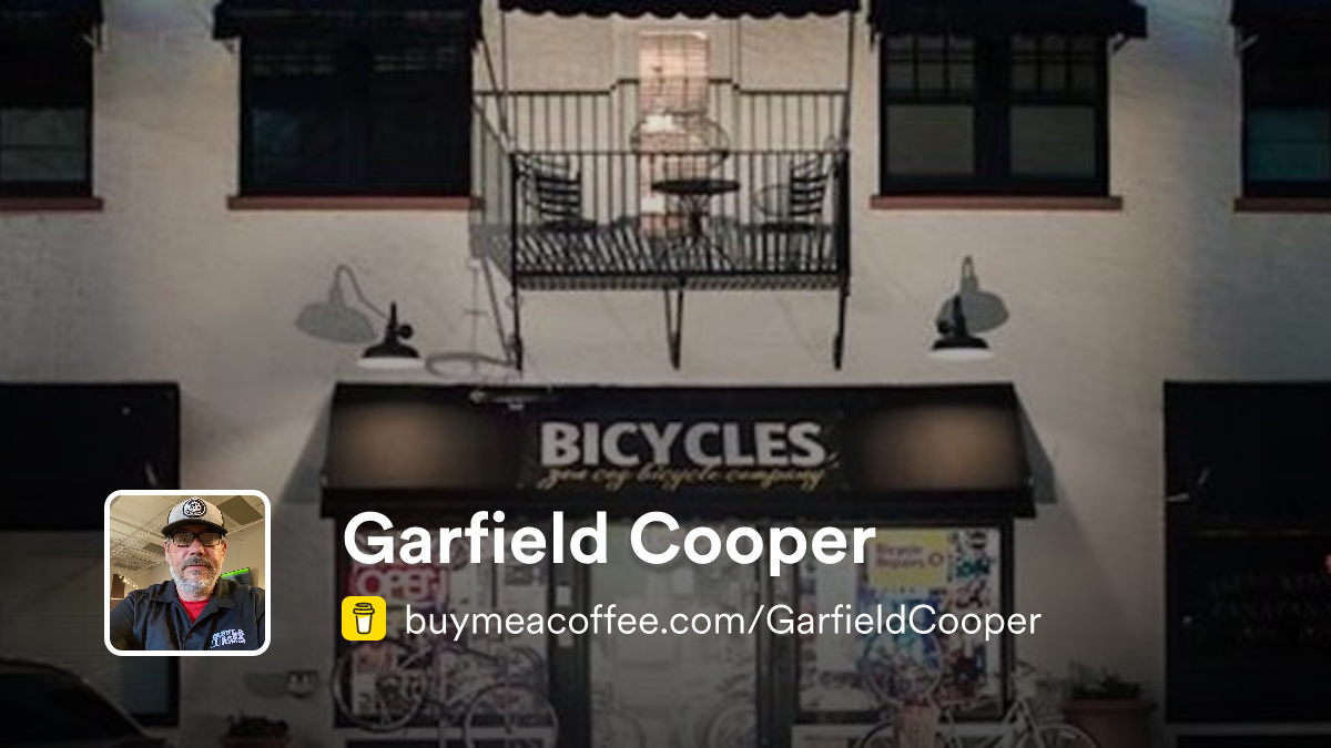 Garfield Cooper - Buymeacoffee