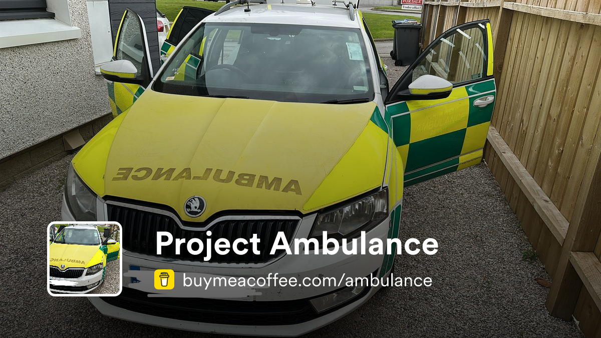 Project Ambulance - Buymeacoffee