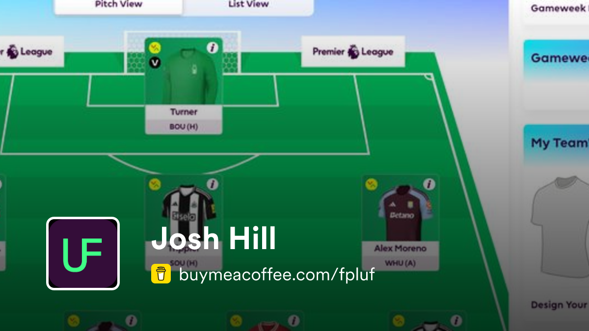 Josh Hill - Buymeacoffee