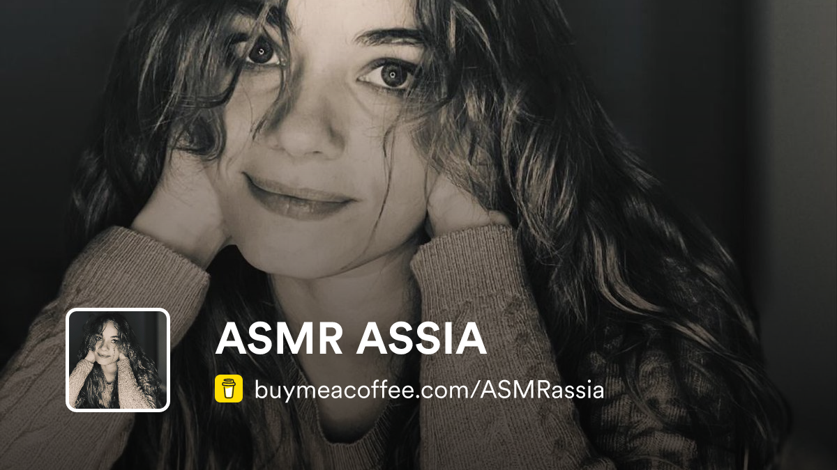 ASMR ASSIA - Buymeacoffee