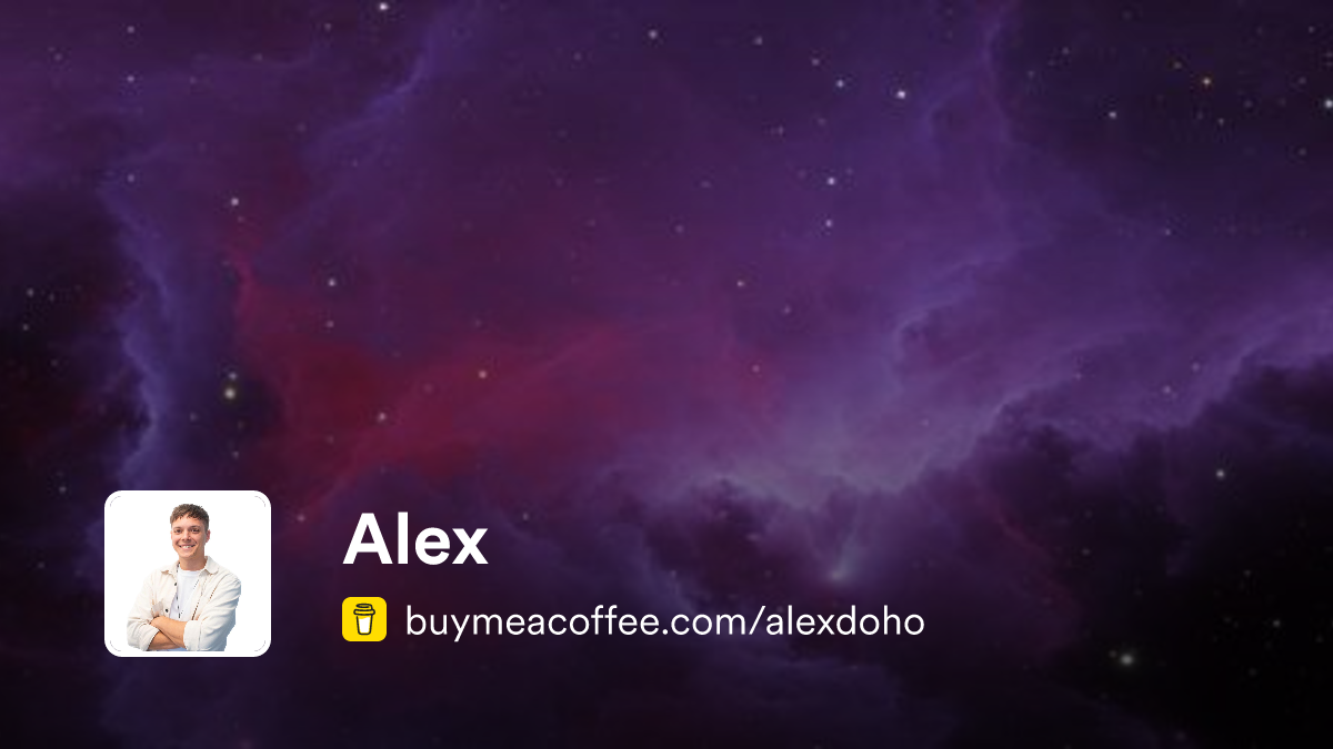 Alex - Buymeacoffee