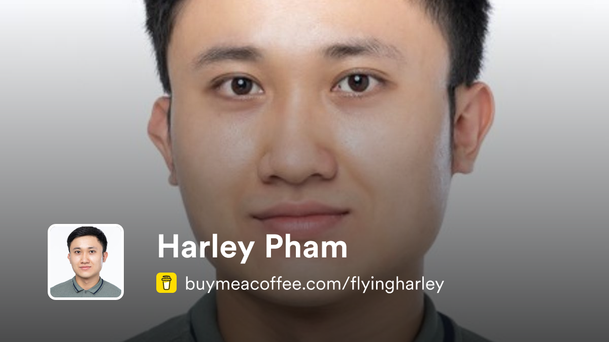 Harley Pham - Buymeacoffee