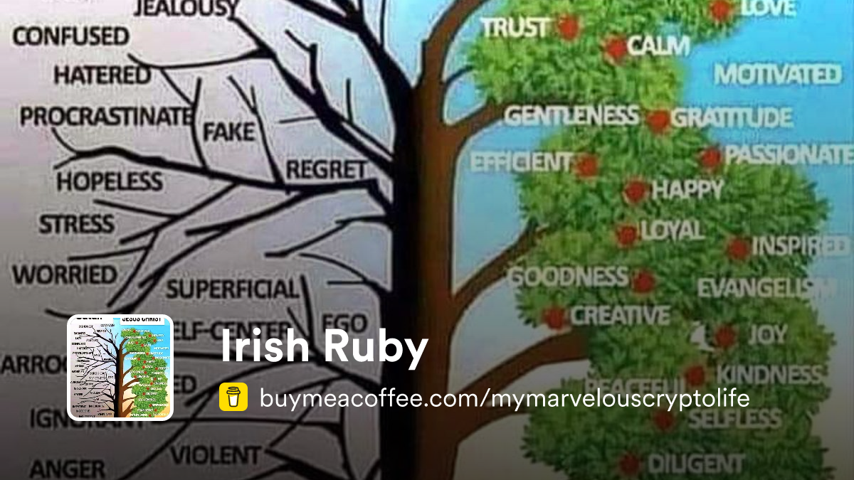 Irish Ruby is mymarvelouscryptolifefoundation - Buymeacoffee
