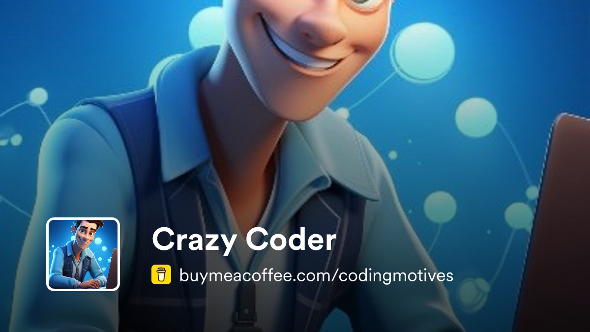 Crazy Coder - Buymeacoffee