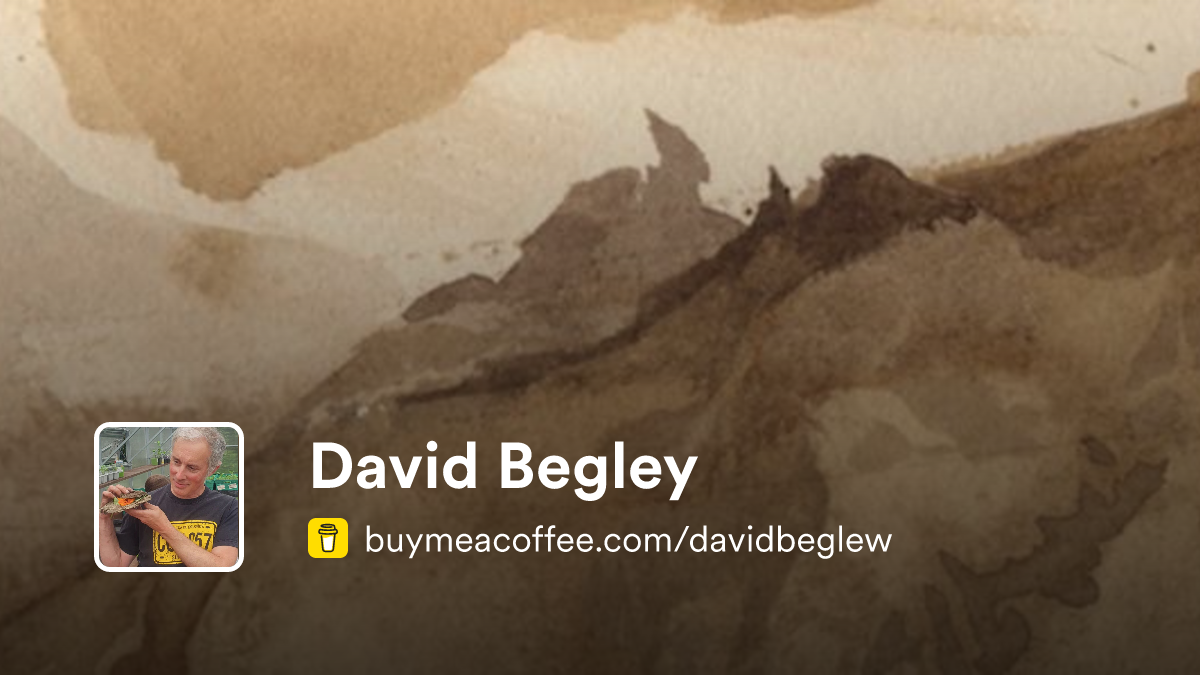 David Begley is Artist, filmmaker and writer - Buymeacoffee