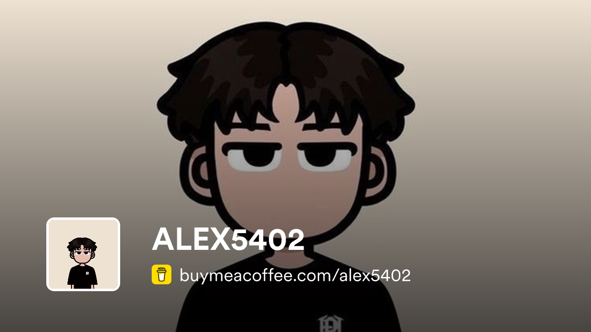 ALEX5402 is creating some awsome pieces of softwares - Buymeacoffee