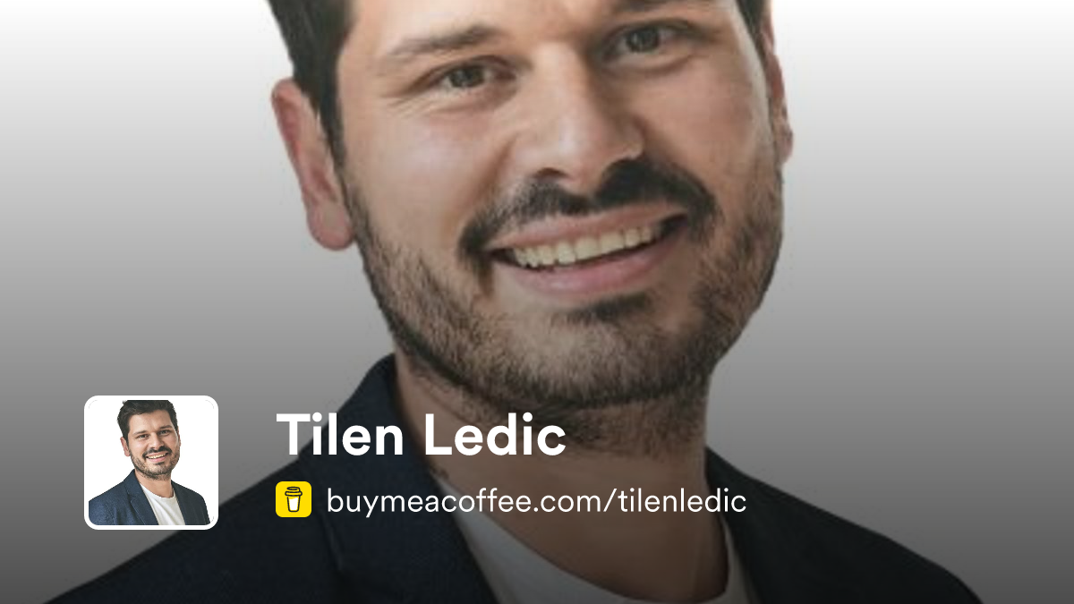 Tilen Ledic - Buymeacoffee