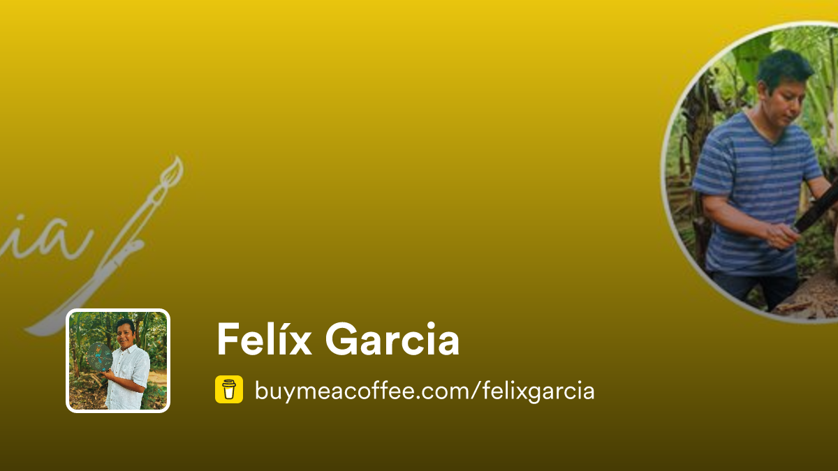 Felíx Garcia is Art - Buymeacoffee