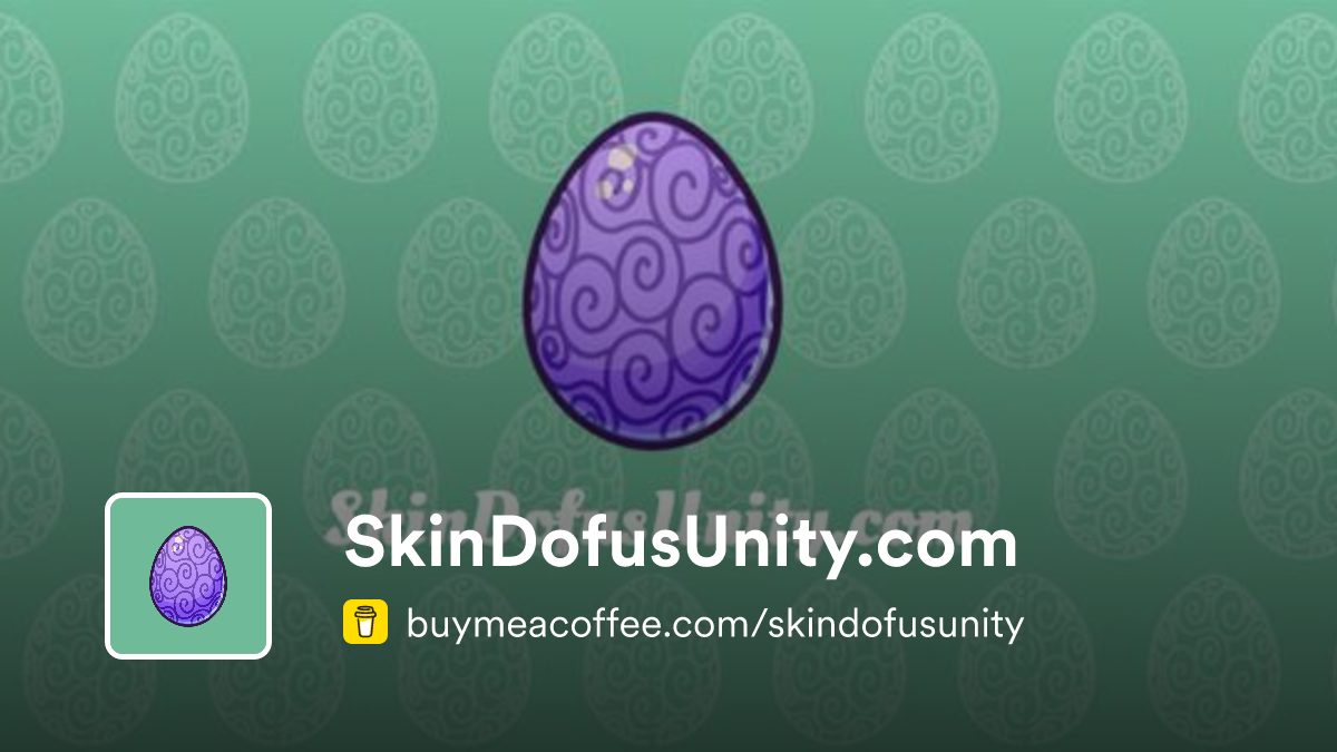 SkinDofusUnity.com - Buymeacoffee