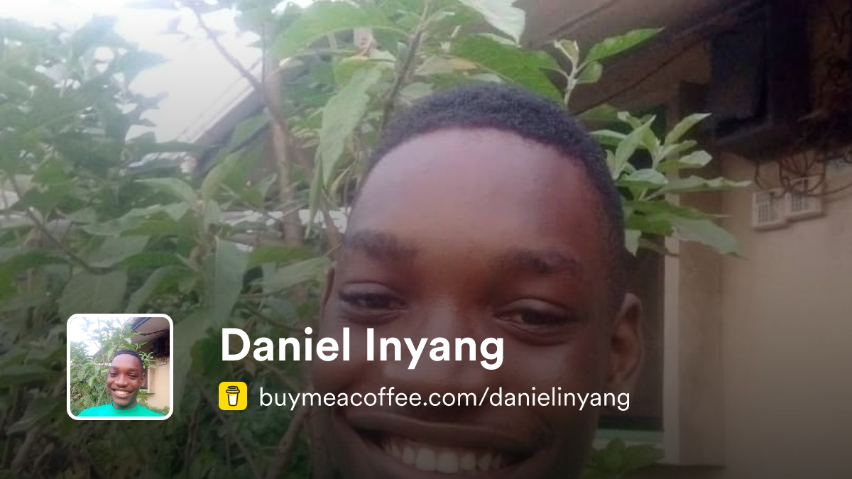 Daniel Inyang - Buymeacoffee